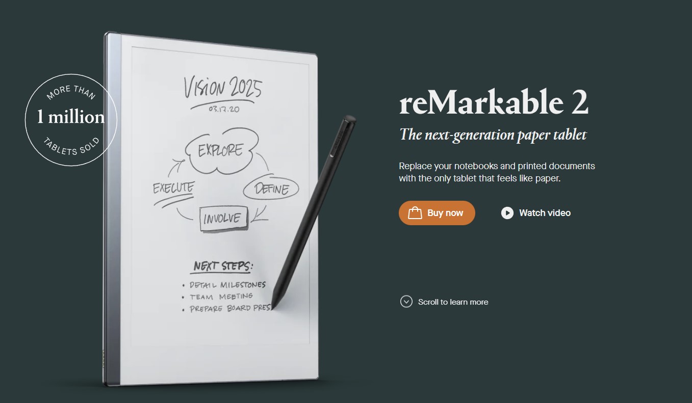 Remarkable 2 - E-Paper Notepad - Neurodiversity Alliance